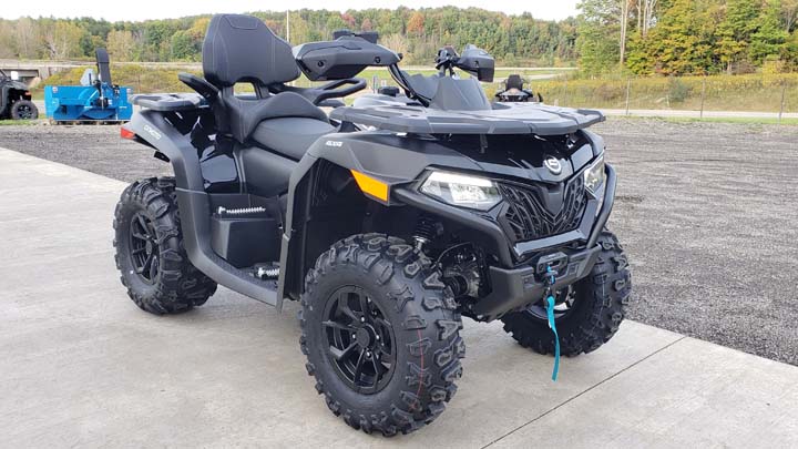 2025 CFMoto CForce 600 Touring Nebula Black - 3 Seas Recreation ...